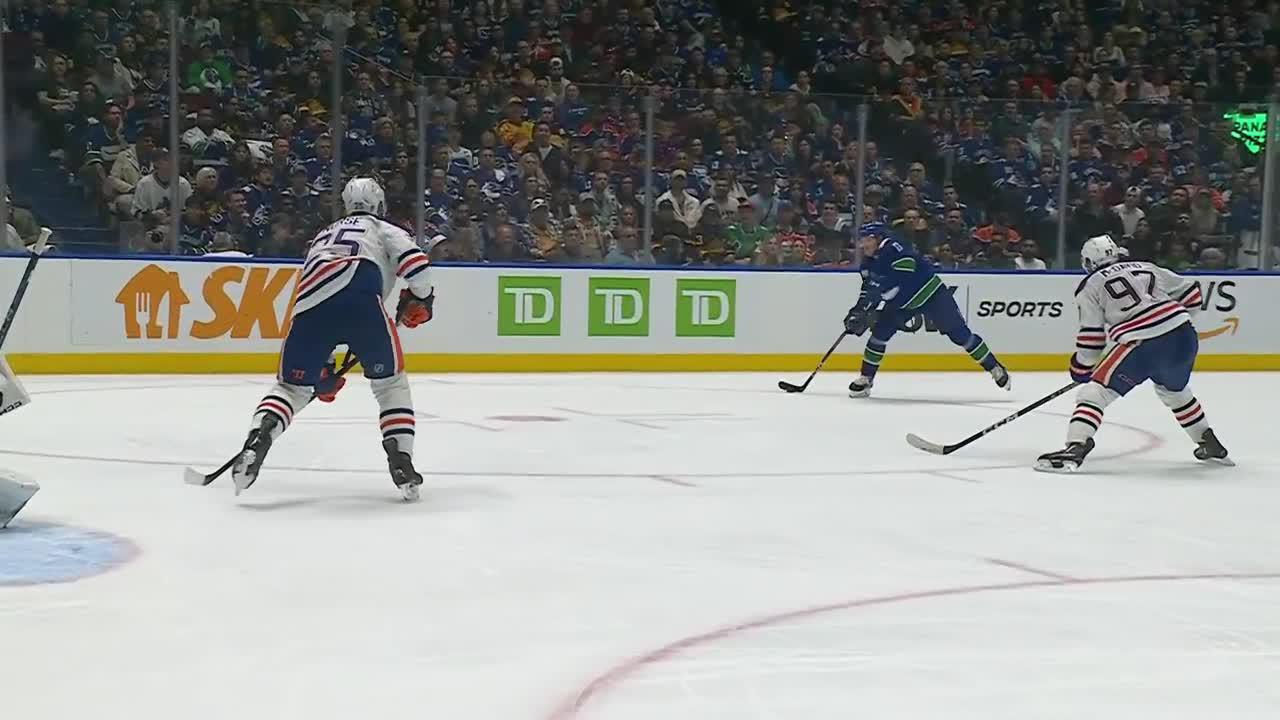 EDM@VAN: Miller scores goal against Stuart Skinner | Vancouver Canucks