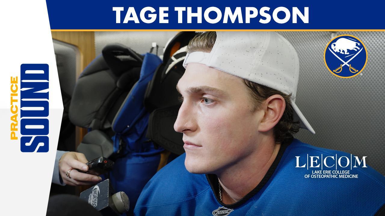 Thompson | Practice | Buffalo Sabres