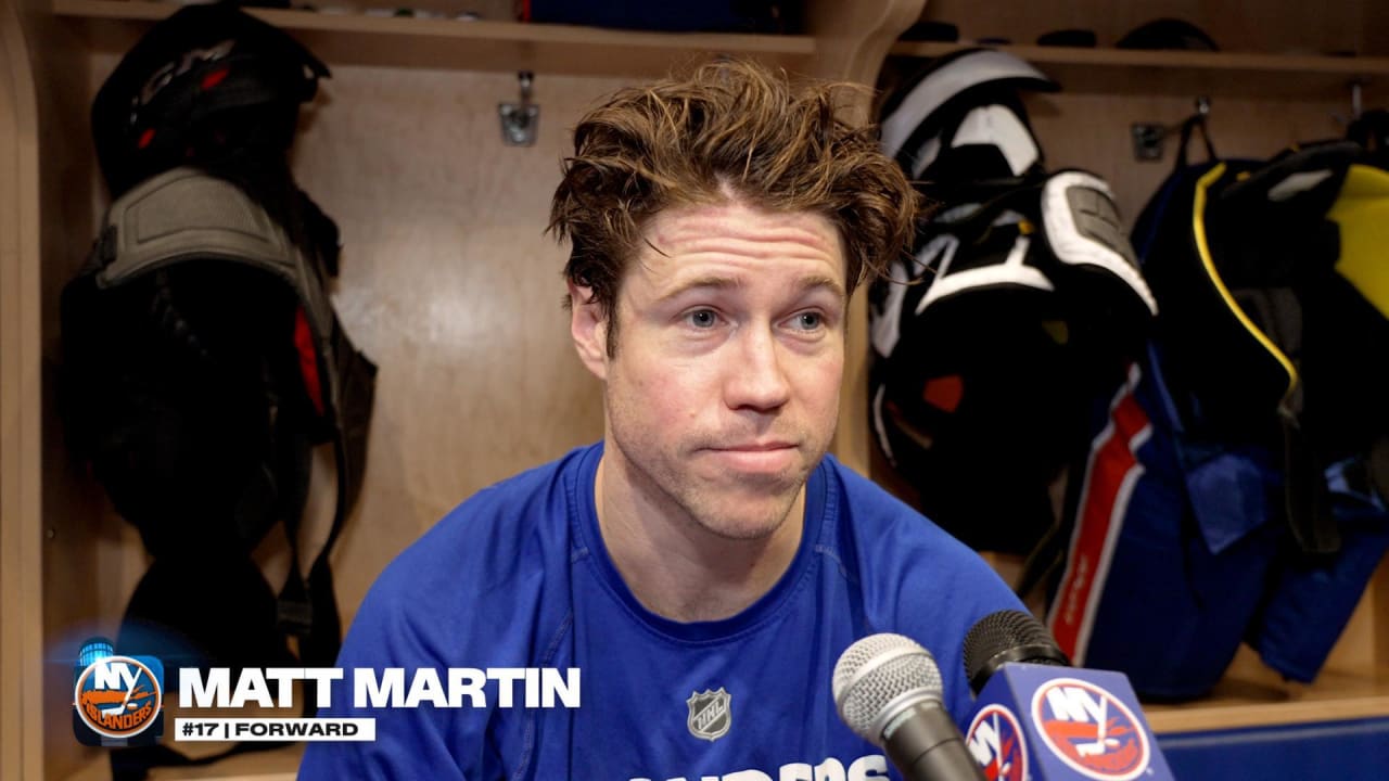 NYI vs NSH 4/6: Matt Martin | New York Islanders