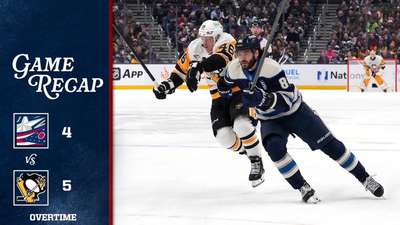 Blue Jackets get a point against Penguins | Columbus Blue Jackets