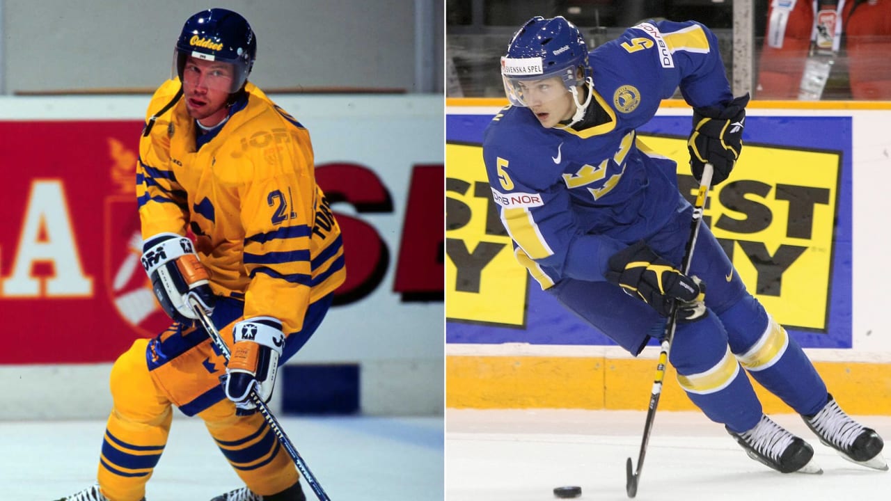 Sweden all-time WJC starting lineup includes Peter Forsberg, Karlsson ...