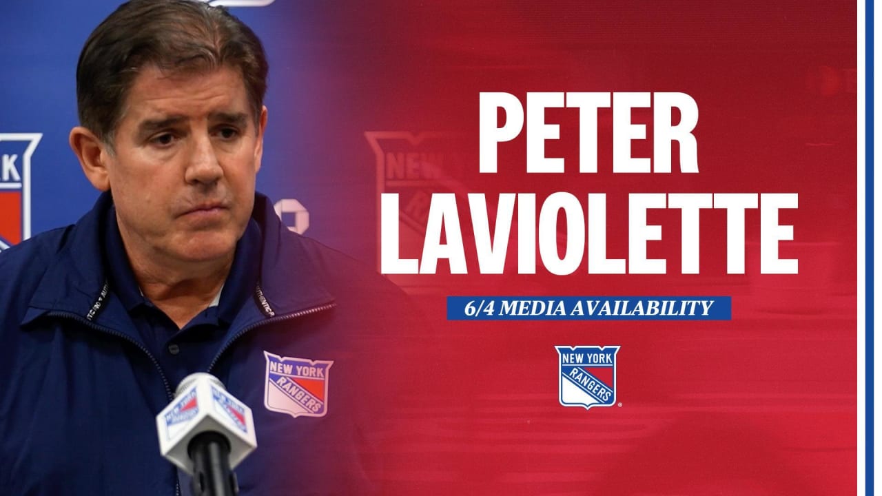 2024 Exit Day: Laviolette | New York Rangers