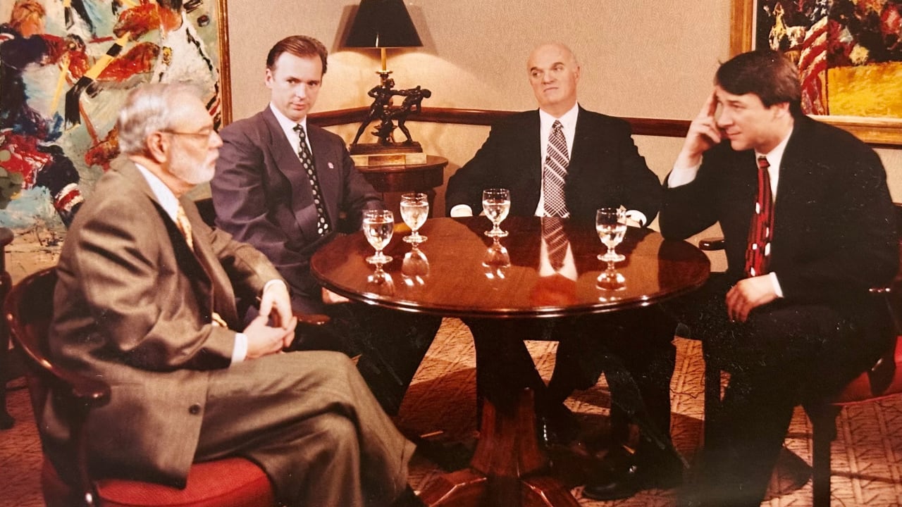 General managers came together for 'great face-off' in January 1998 ...