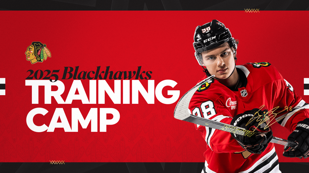 RELEASE: Blackhawks 2025 Training Camp Roster and Schedule | Chicago ...