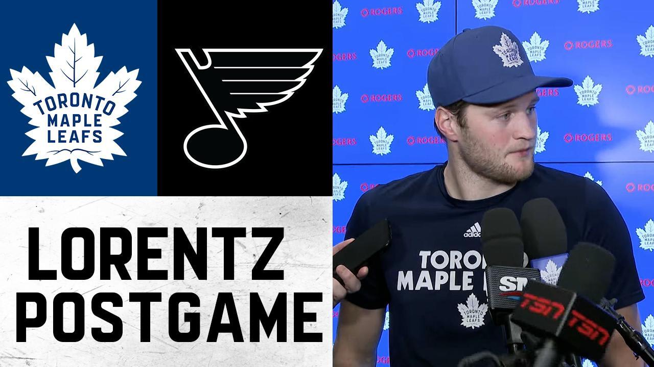 Steven Lorentz | Post Game vs. St. Louis Blues | November 18, 2025 ...