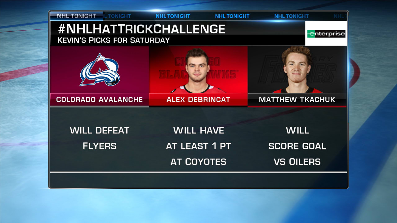 Hat Trick Challenge for Saturday | NHL.com