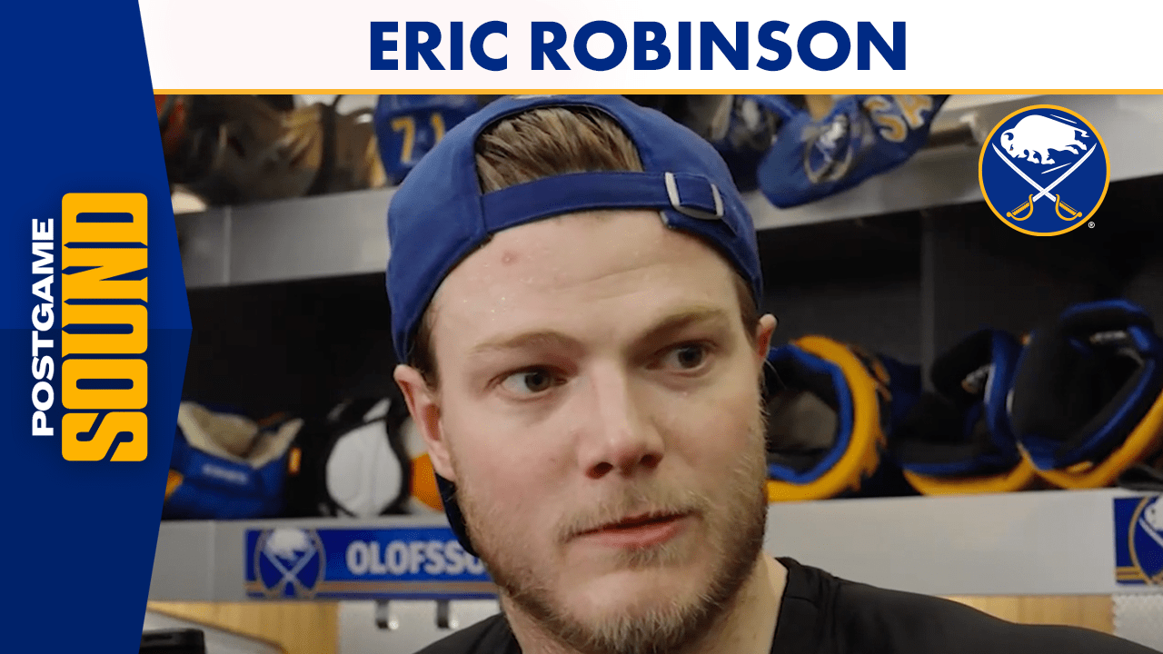 Robinson Postgame vs. ARI | Buffalo Sabres
