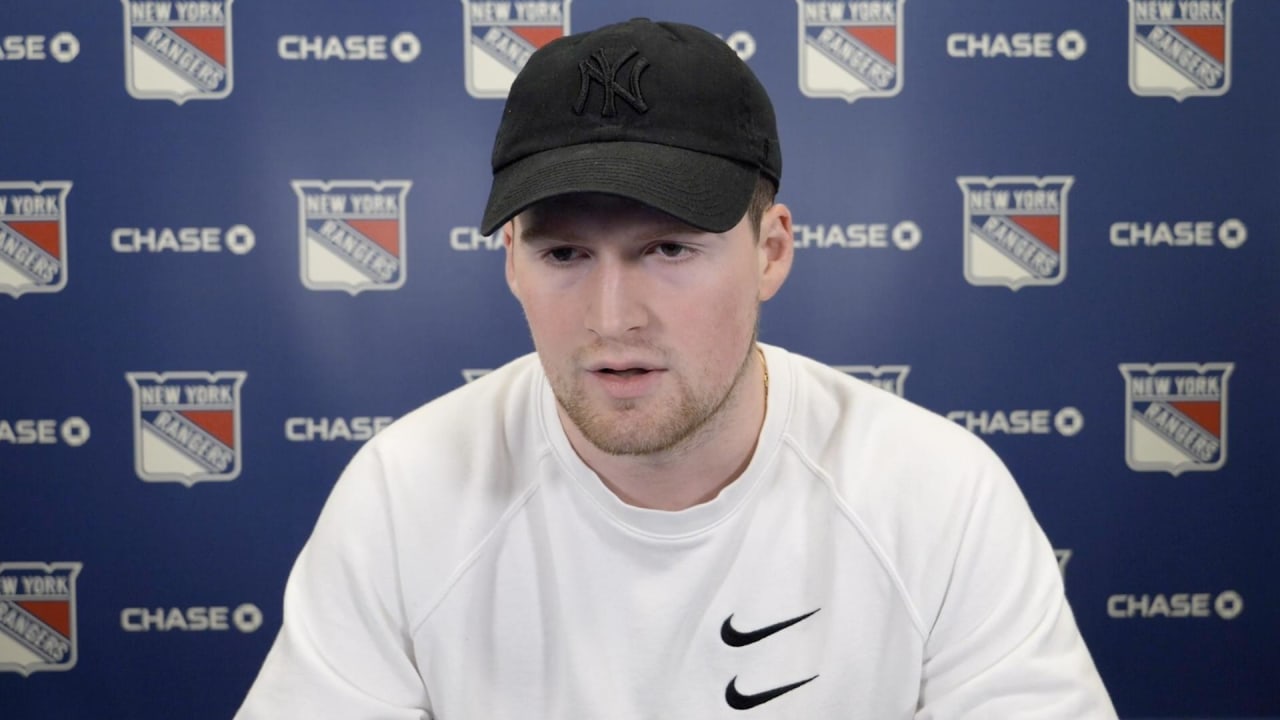 Lafrenière Media Availability | New York Rangers