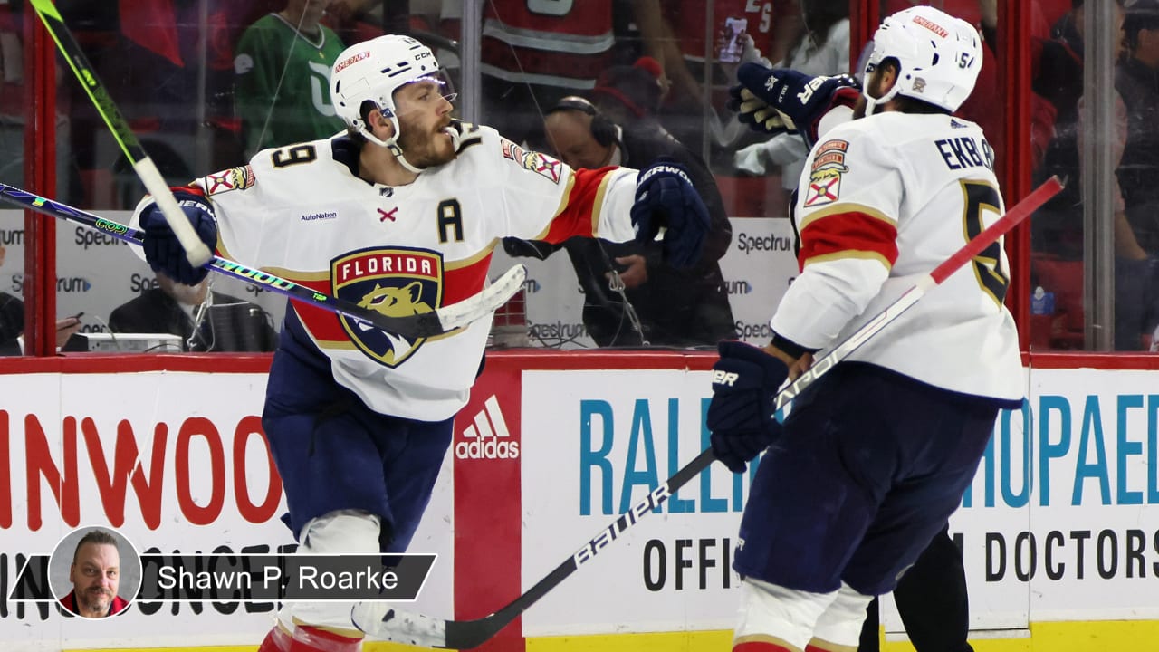 Tkachuk showing style, swagger with Panthers 2 wins from Cup Final ...