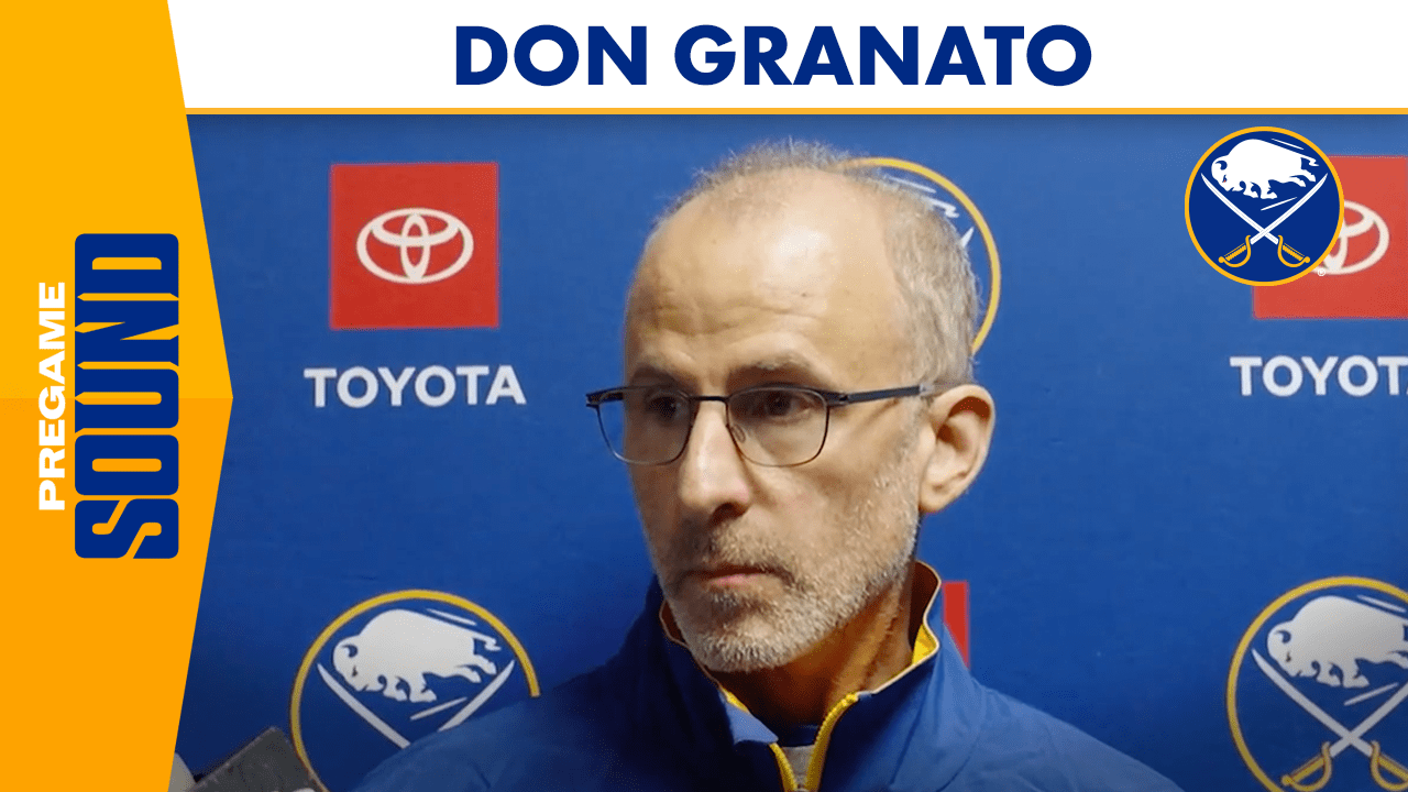 Granato Pregame at CAR | Buffalo Sabres