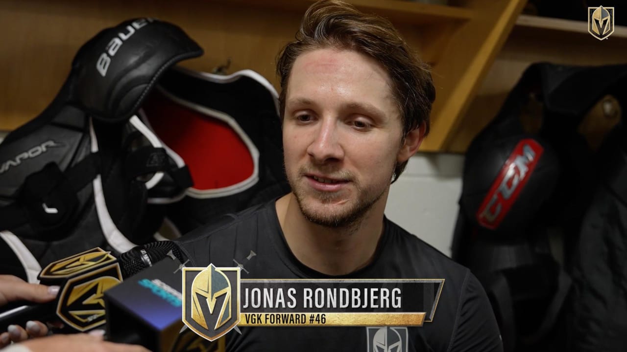 Rondbjerg Availability 10/12 | Vegas Golden Knights