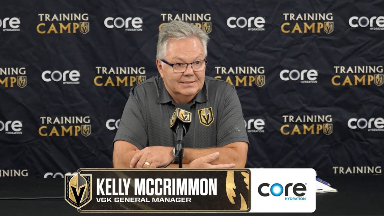 Kelly McCrimmon 2025 Training Camp Press Conference | Vegas Golden Knights