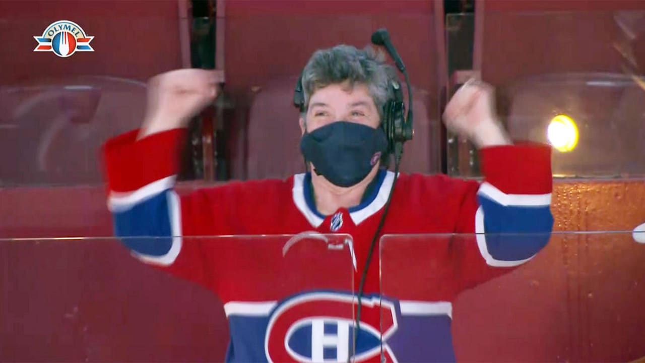 Diane Bibaud se défoule | Canadiens de Montréal