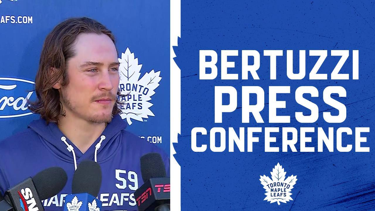 Tyler Bertuzzi | Practice | Toronto Maple Leafs