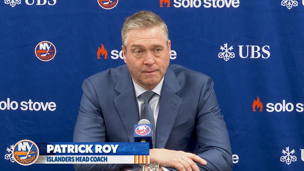 NYI 5 vs CHI 4: Patrick Roy | New York Islanders