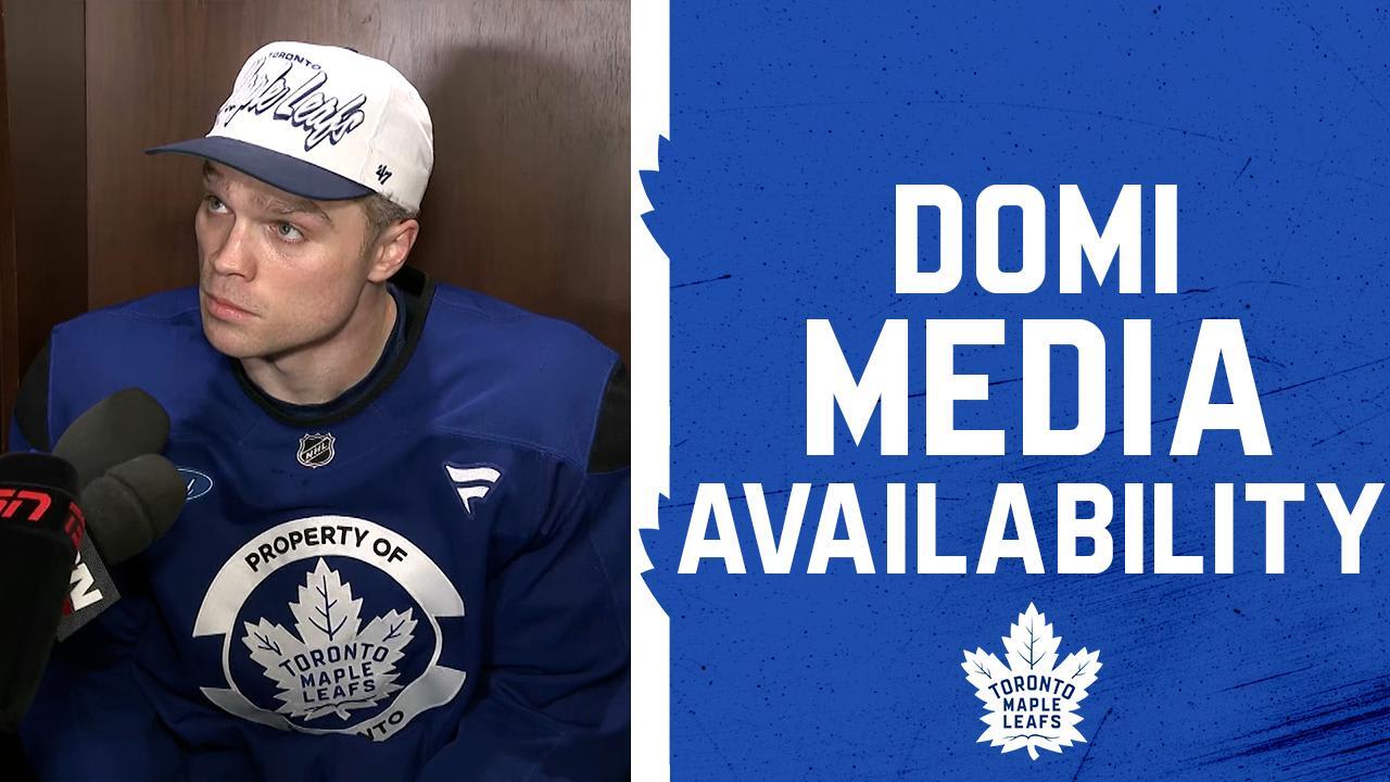 Max Domi | Pre Game vs Detroit Red Wings | January 21, 2026 | Toronto ...