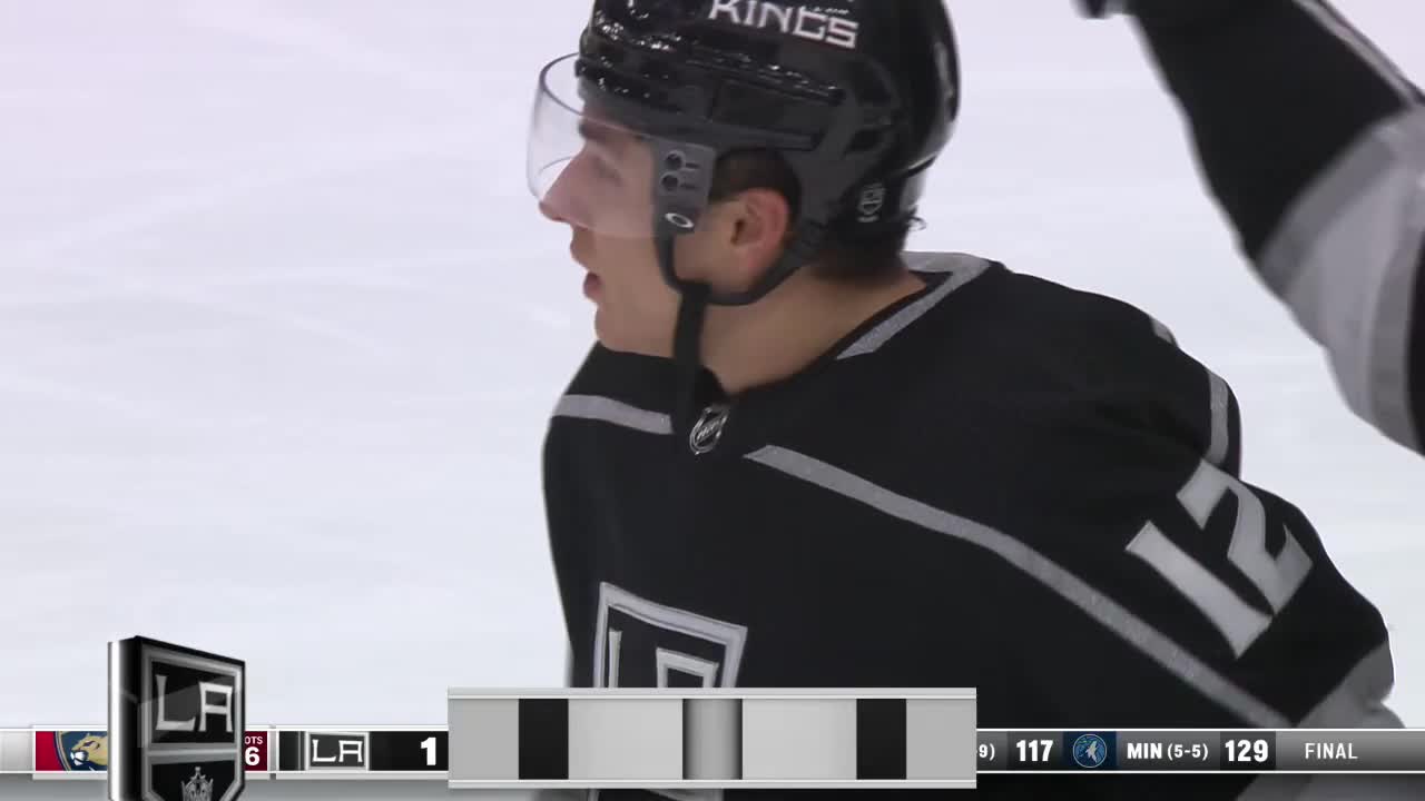 Moore tips in puck to tie game | Los Angeles Kings