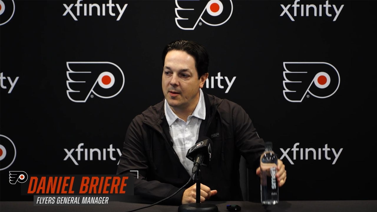 Briere: "We're going to evaluate all season" | Philadelphia Flyers