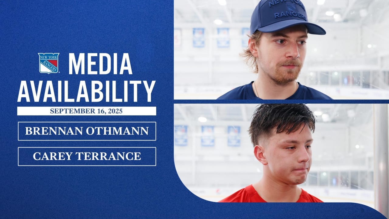 Rookie Camp: Othmann and Terrance | New York Rangers