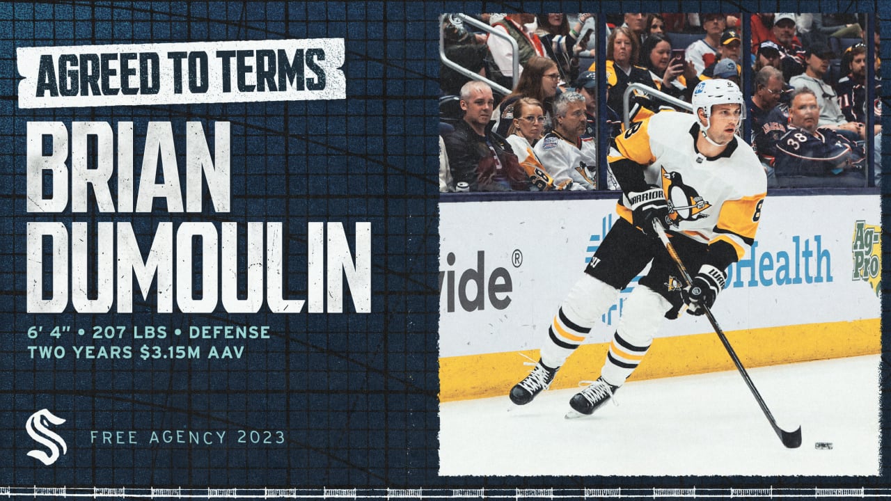 Seattle Kraken Agree to Terms with Brian Dumoulin on Two-Year Contract ...