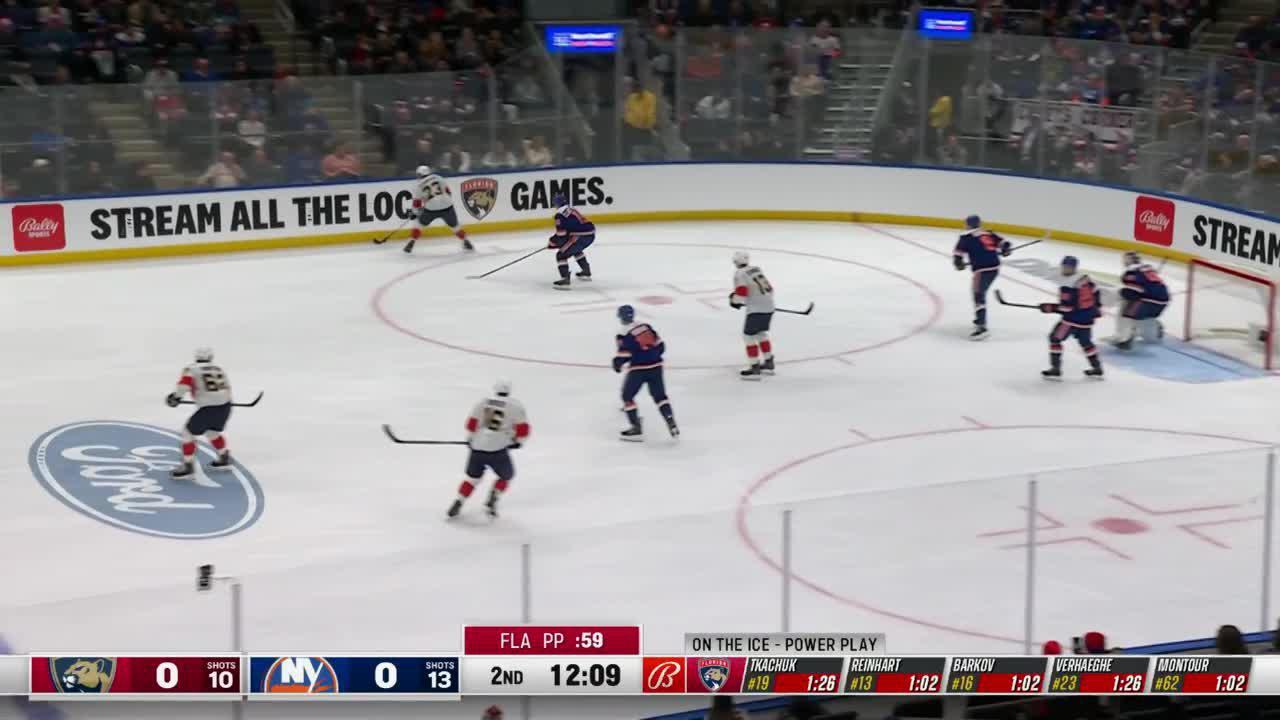 Sam Reinhart with a Goal vs. New York Islanders | NHL.com