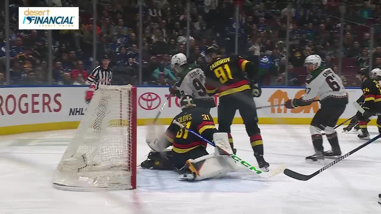 ARI@VAN: Brown scores goal against Arturs Silovs | NHL.com