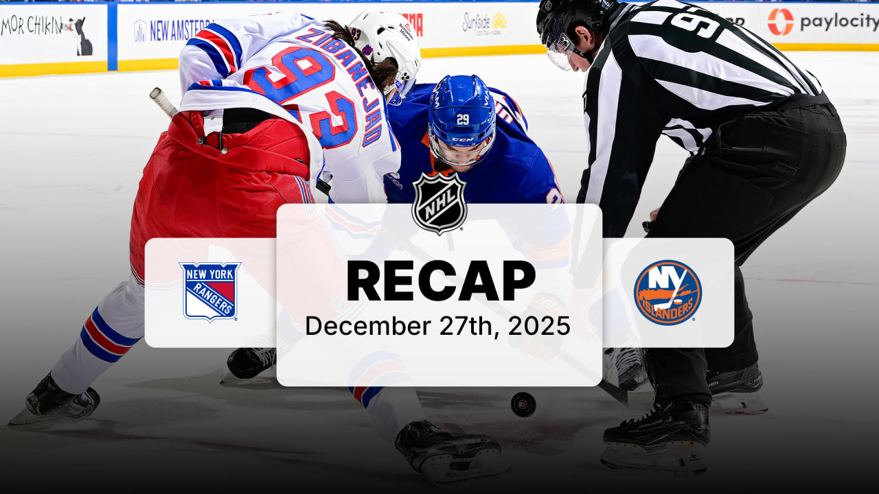NYR at NYI | Recap | NHL.com