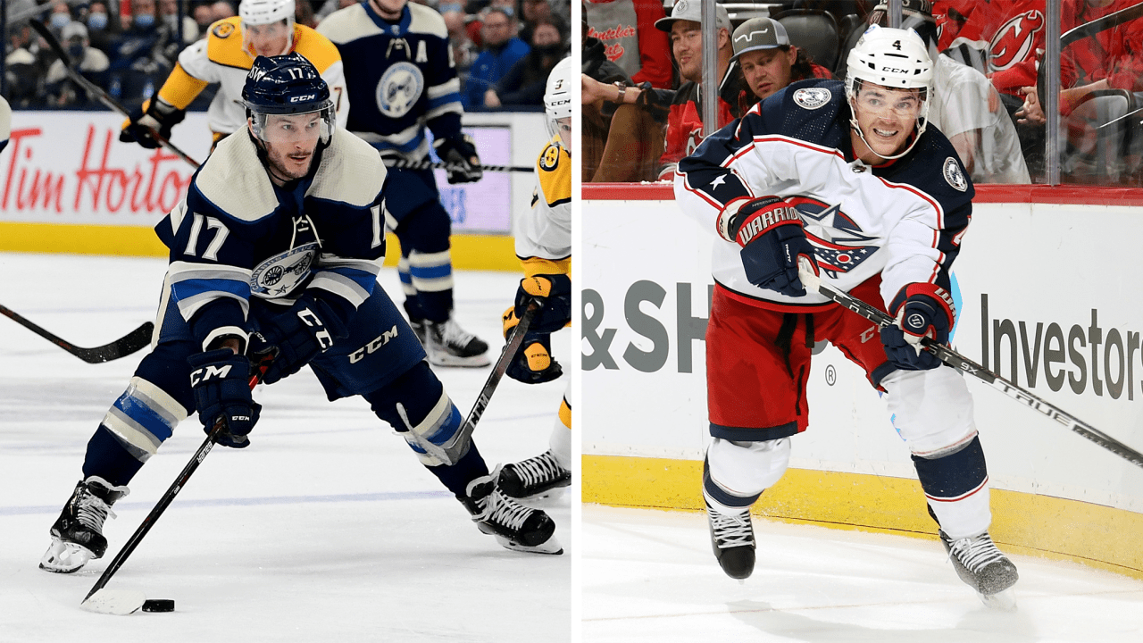 CBJ place F Justin Danforth on IR, recall D Scott Harrington | Columbus ...