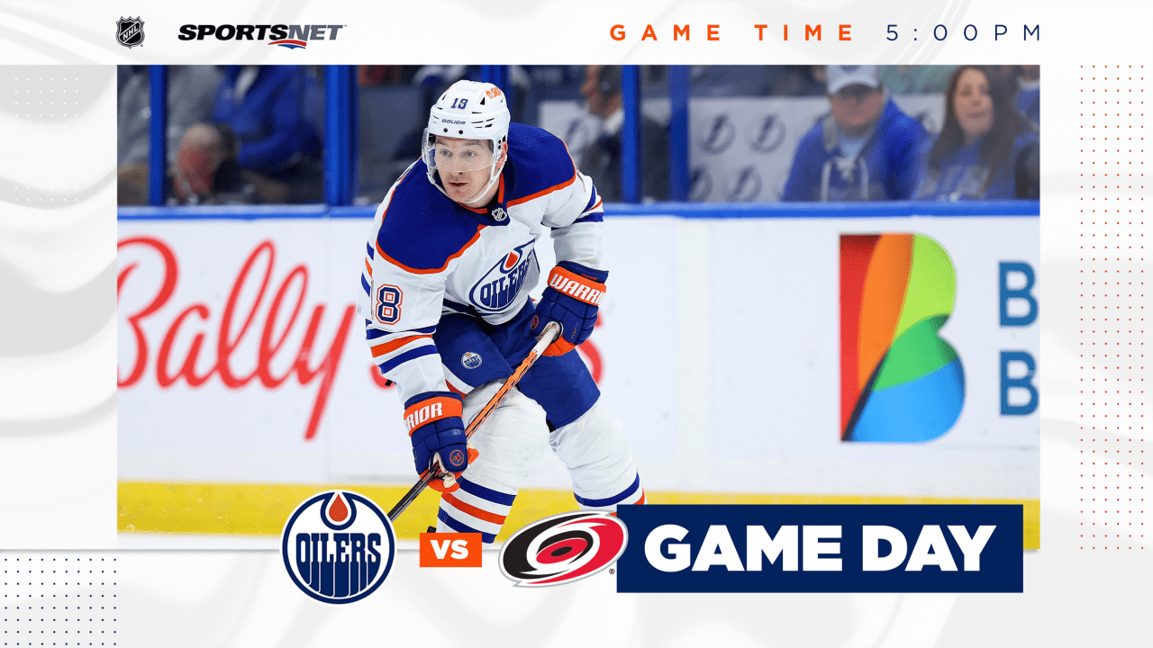 PRE-GAME REPORT: Oilers at Hurricanes | Edmonton Oilers