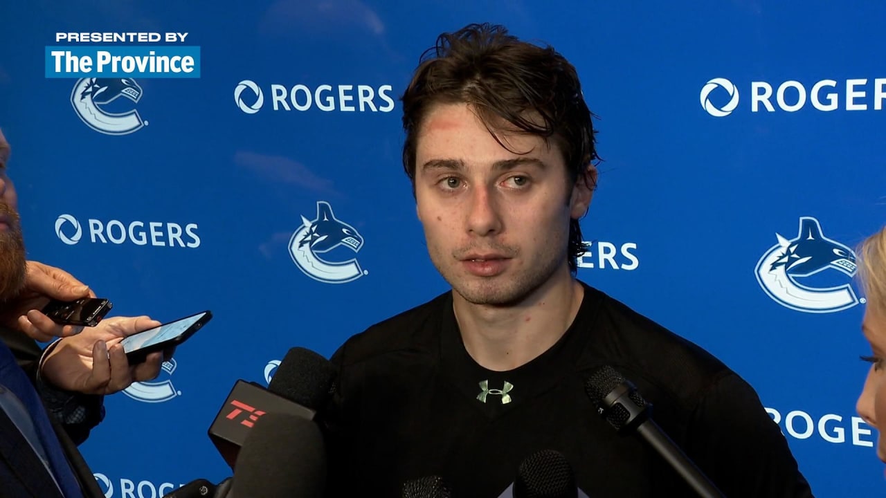 POSTGAME | Hughes vs. Oilers | Vancouver Canucks