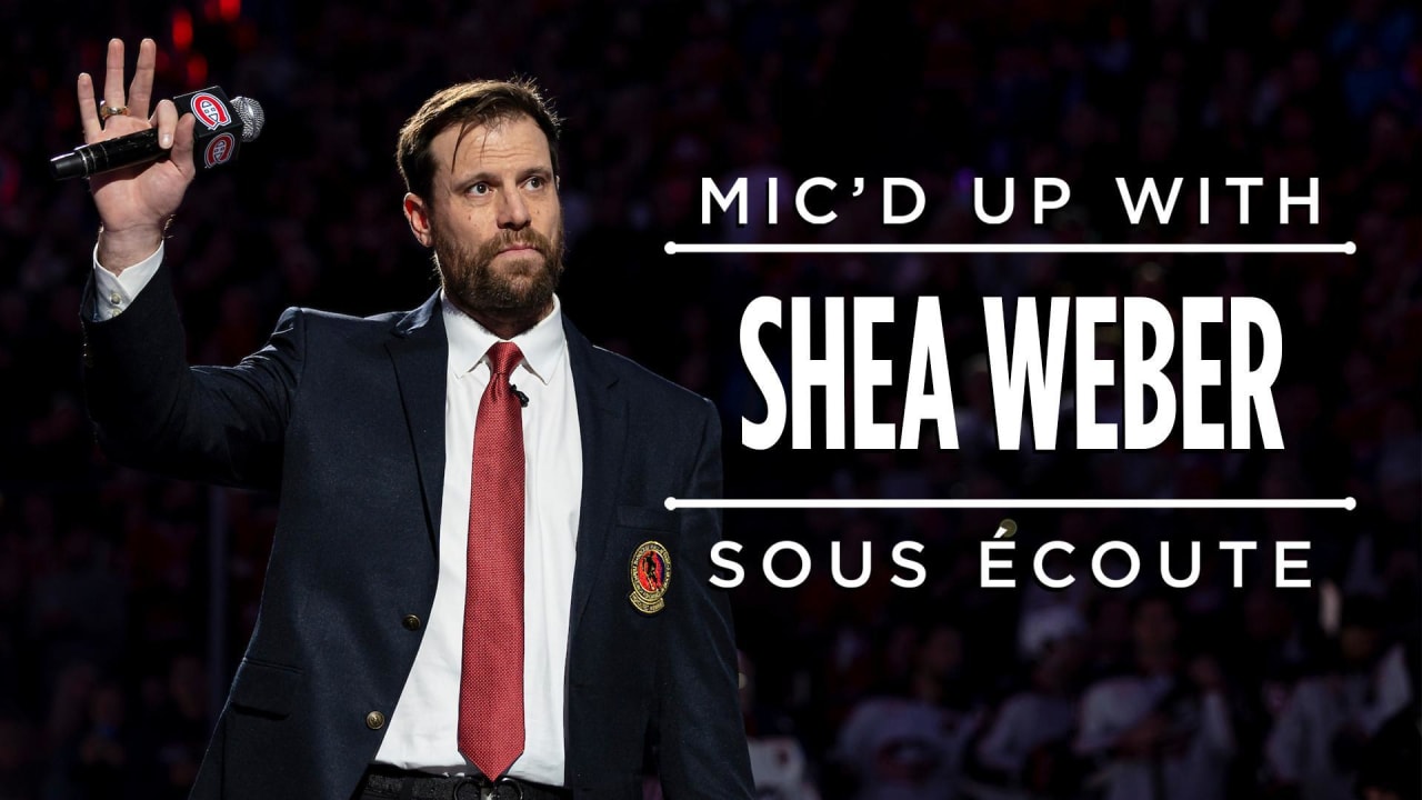 Mic'd up: Shea Weber | Montréal Canadiens