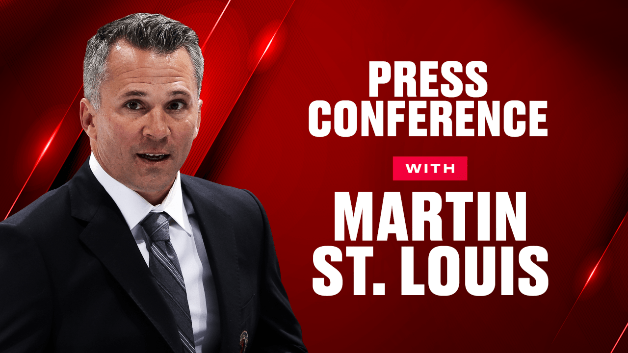 How to watch the Martin St. Louis press conference | Montréal Canadiens