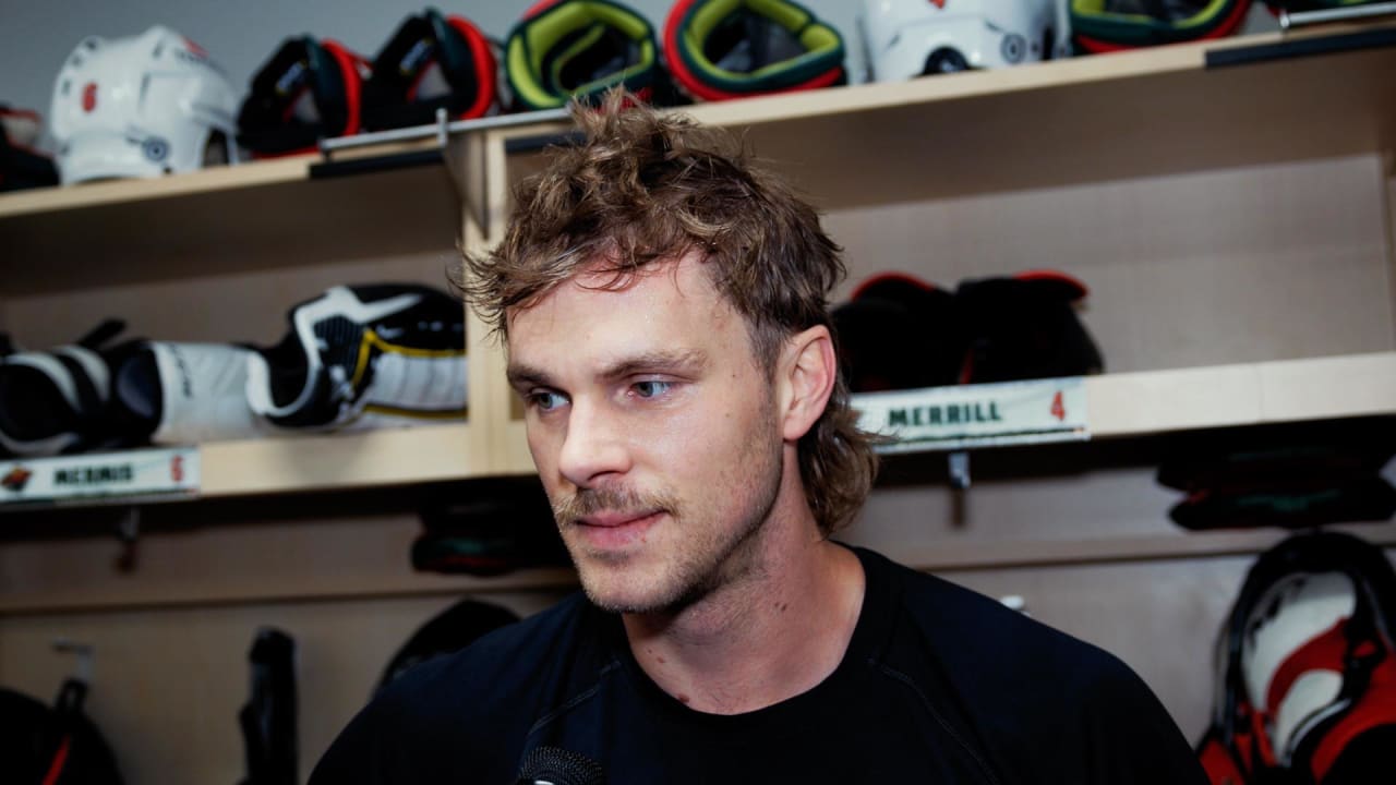 Merrill Pregame at VGK 2/12 | Minnesota Wild