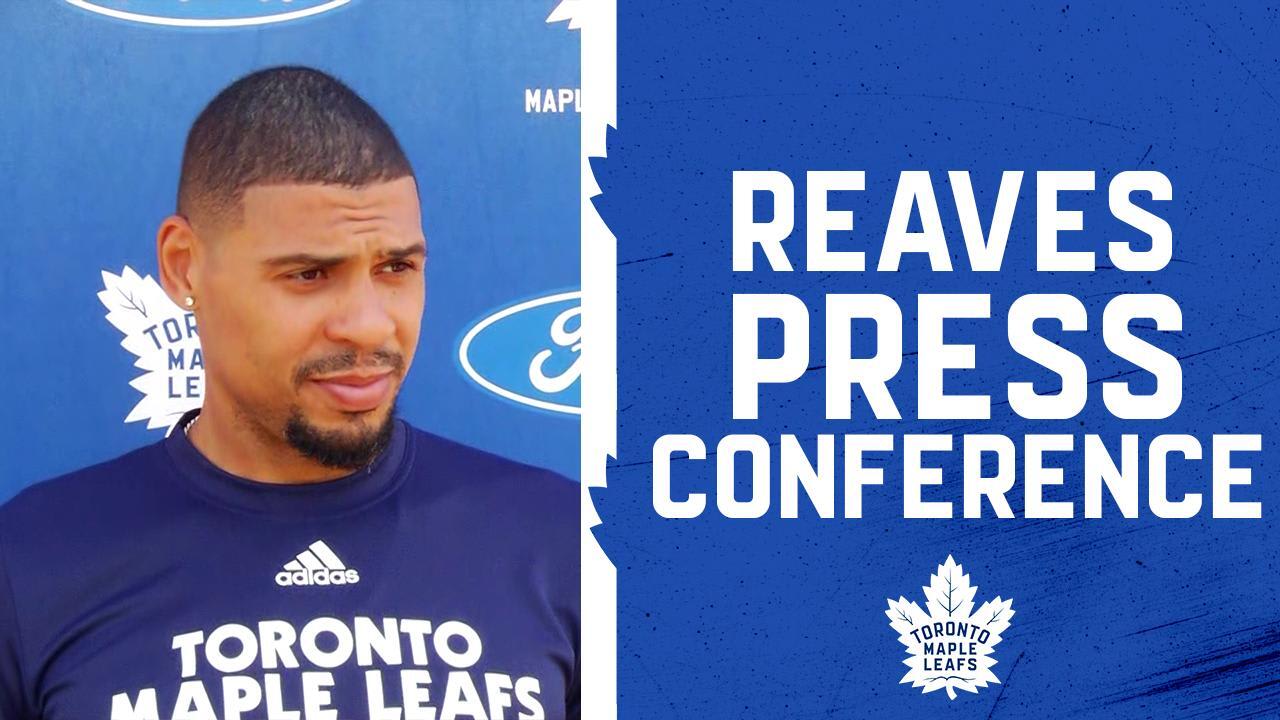 Ryan Reaves | Practice | Toronto Maple Leafs