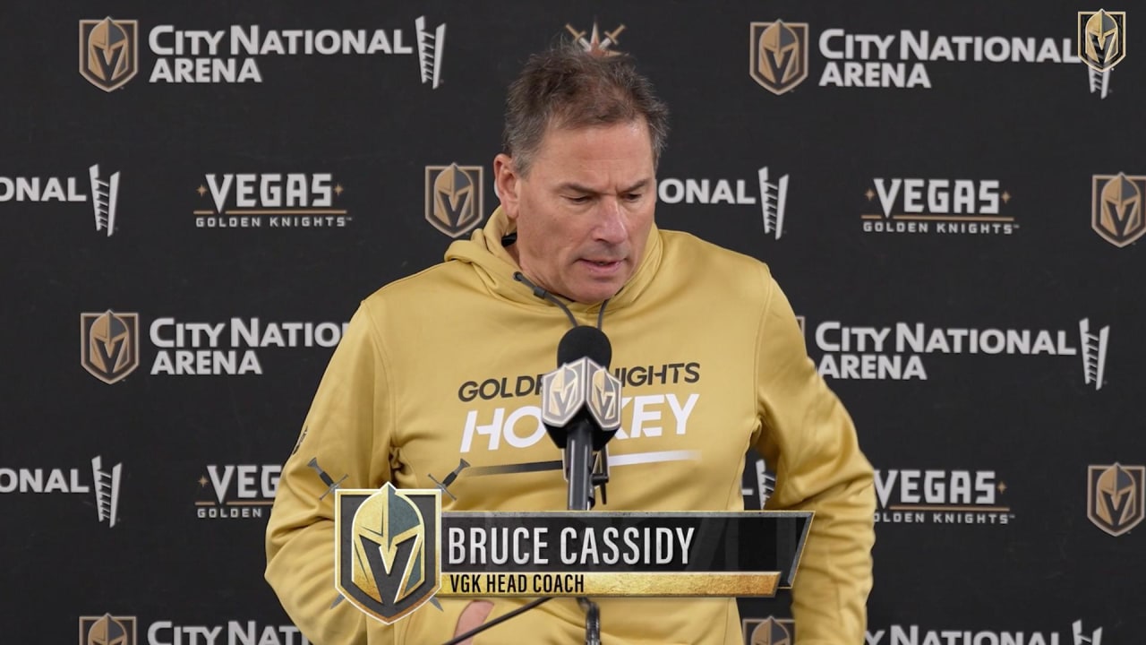Cassidy Availability 1/13 | Vegas Golden Knights