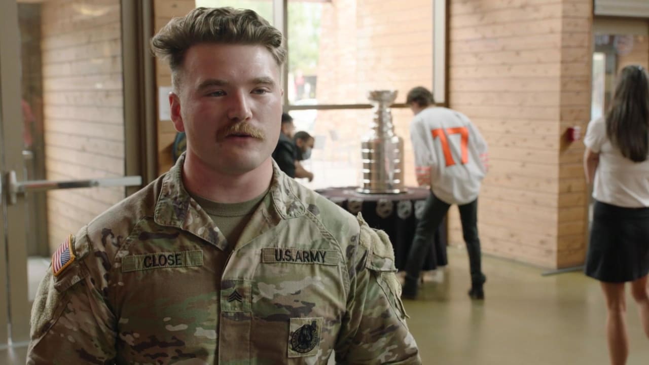 Soldiers on experiences as fans | NHL.com
