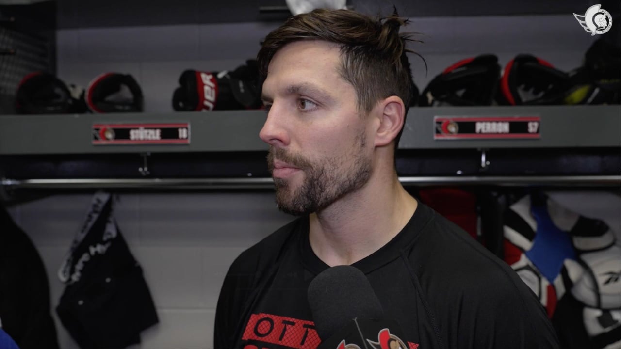 David Perron Pregame Media vs MTL | Ottawa Senators