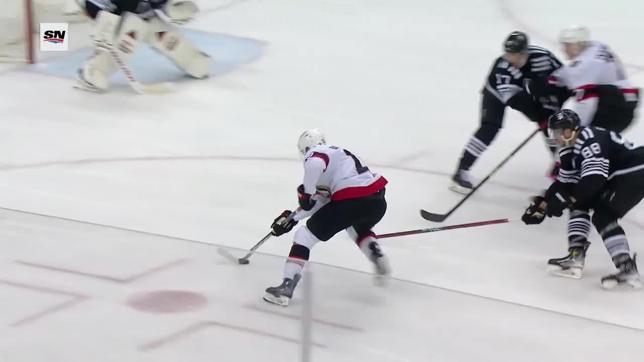 Batherson scores on backhand | NHL.com