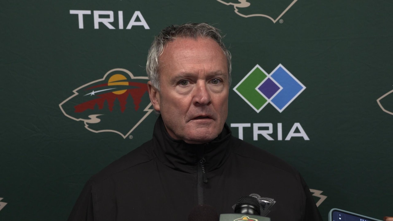 Evason at the Outdoor Practice | Minnesota Wild
