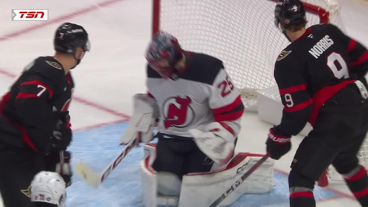 NJD@OTT: Giroux scores PPG against Jacob Markstrom | Ottawa Senators