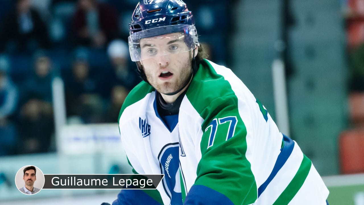 Repêchage 2023: Matteo Mann, le défenseur à l'œil de recruteur | LNH.com