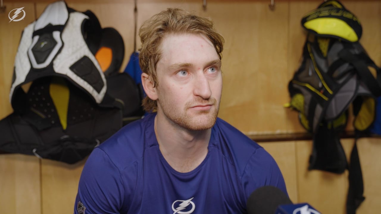 JJ Moser | Pregame vs Buffalo Sabres | Tampa Bay Lightning