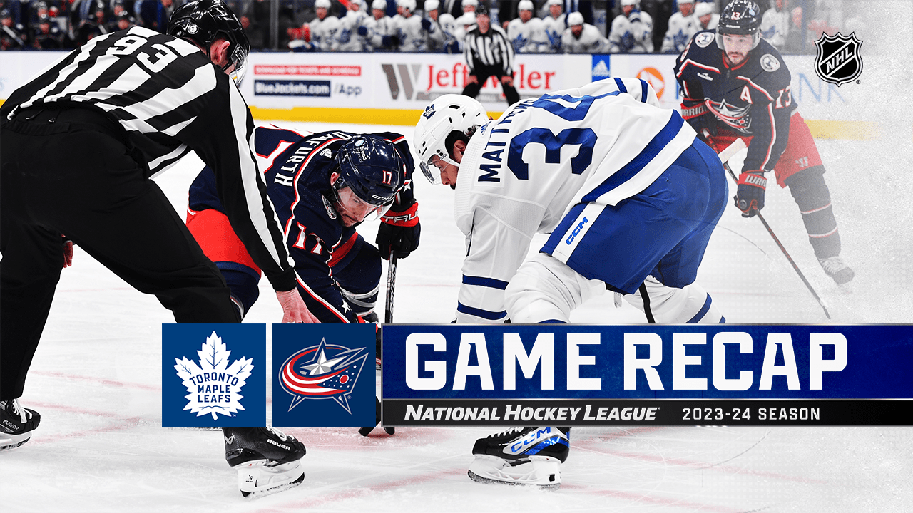 Gaudreau scores in OT, lifts Blue Jackets past Maple Leafs | NHL.com