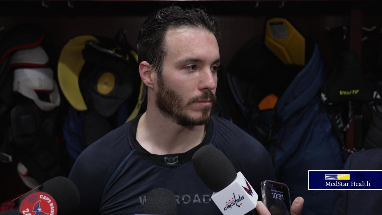 Matt Roy | Postgame | Washington Capitals