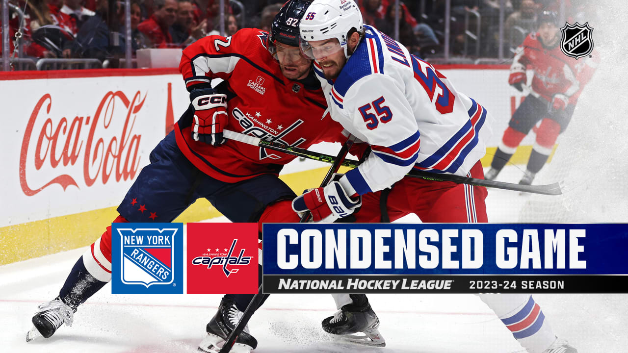 Condensed Game: NYR @ WSH 1.13.24 | NHL.com