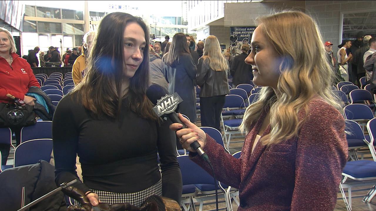 Jaimie Hersch with Izzy Daniel | NHL.com