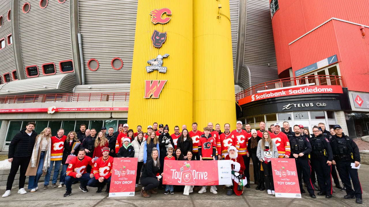 Flames Alumni Toy Drive Set For Holiday Season | Calgary Flames