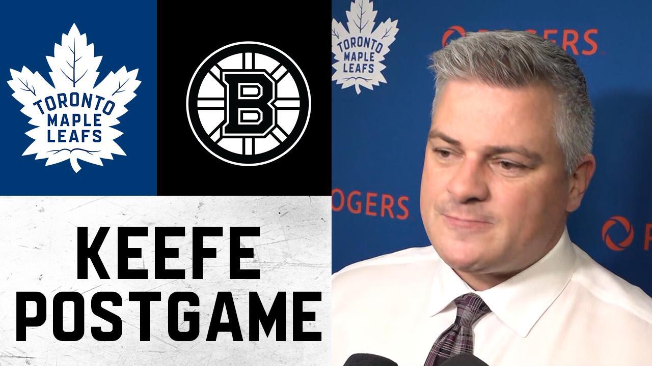 Sheldon Keefe | Post Game | Toronto Maple Leafs