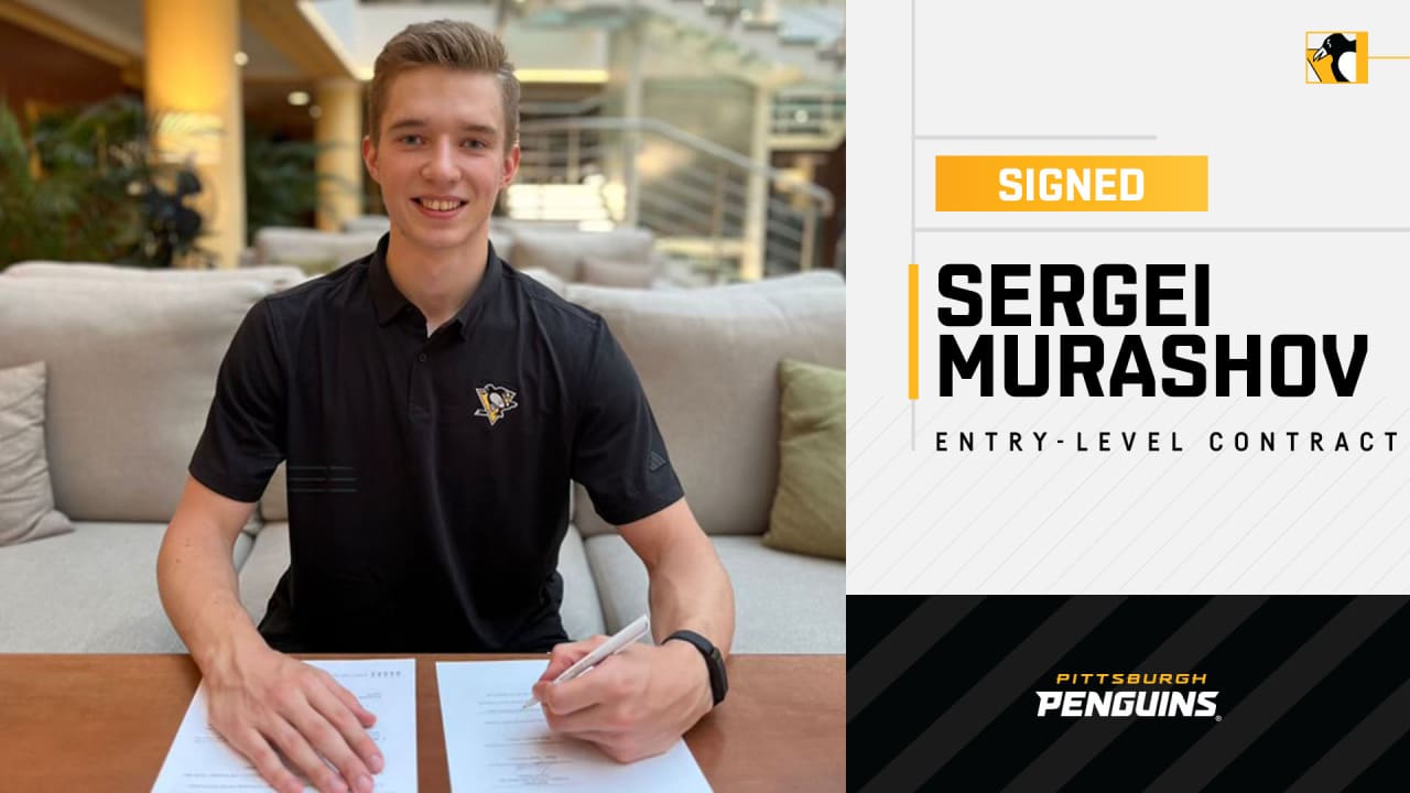 Penguins Sign Goaltender Sergei Murashov to a Three-Year, Entry-Level ...