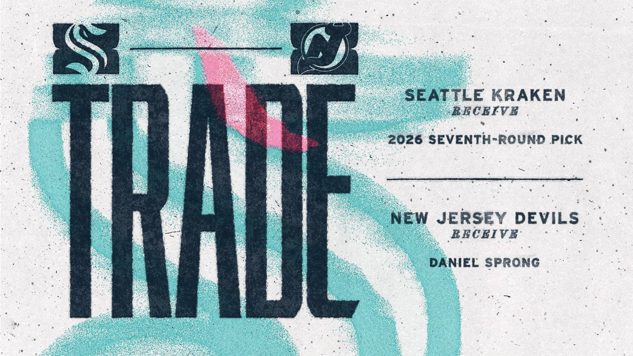 Seattle Kraken Acquire a 2026 seventh-round pick from New Jersey in ...